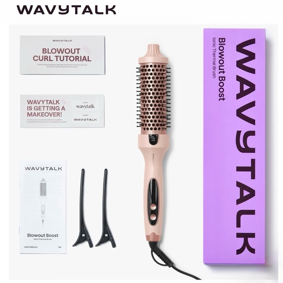 Wavytalk | Hair | Wavytalk Ionic Thermal Brush | Poshmark